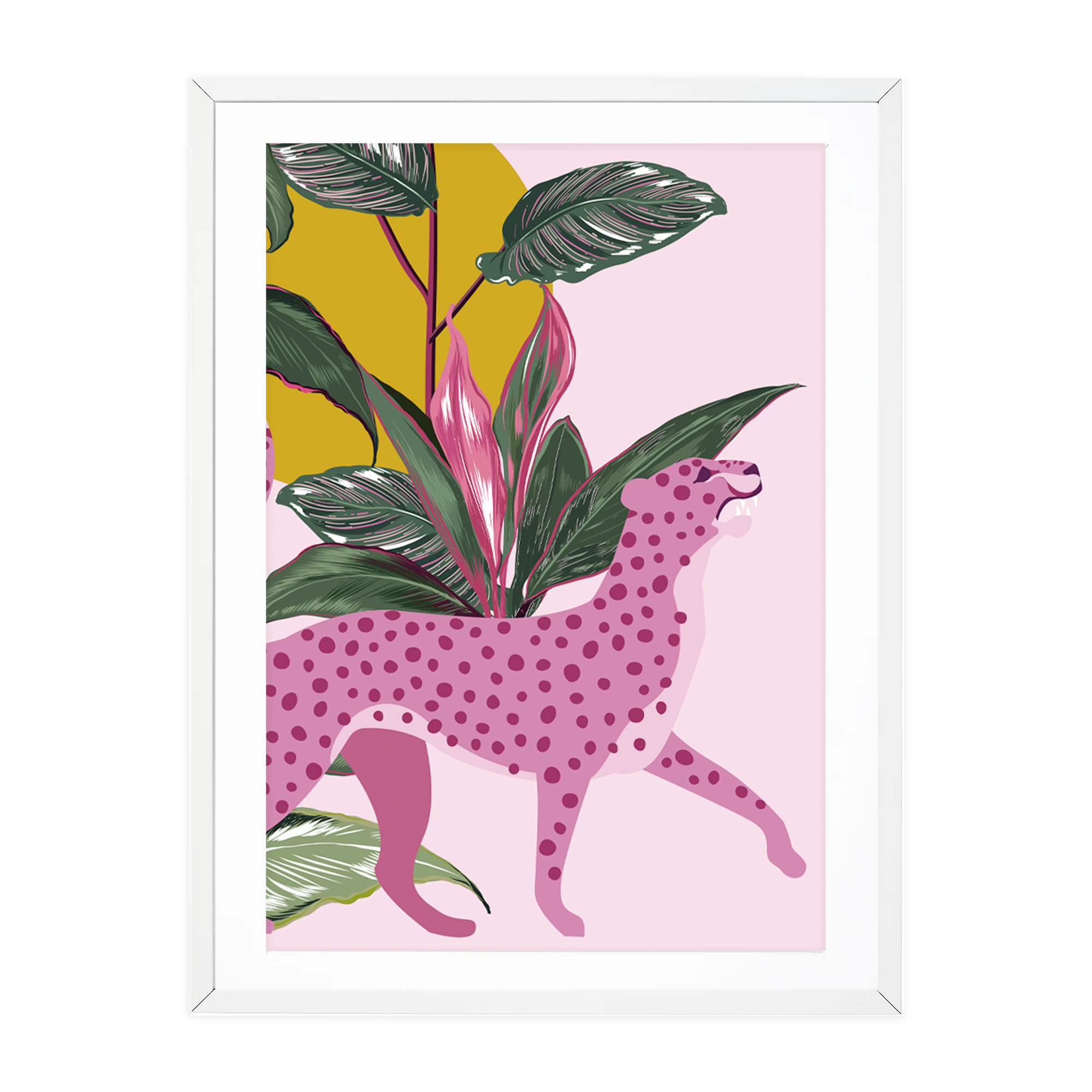 CHEETAH AFRICAN SUN (LEFT) PRINT – OhSoDaisy